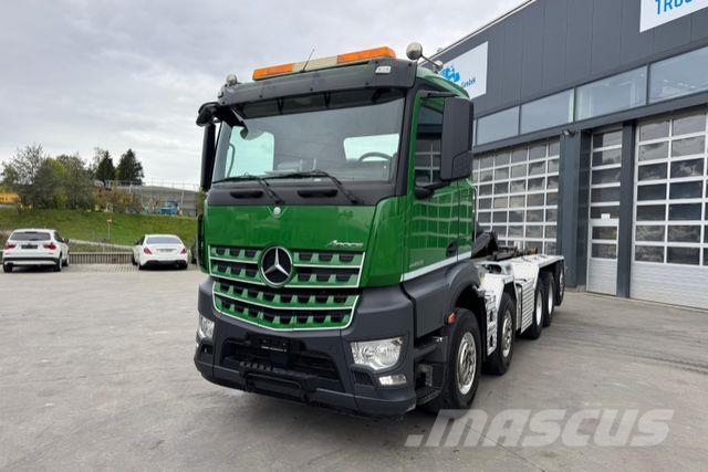 Mercedes-Benz Arocs 4453 10x4 Mobas, 2019, Switzerland - Used hook lift ...