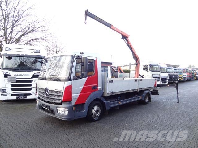Mercedes-Benz Atego 818 Kran Palfinger 6501, 2015, Germany - Used ...