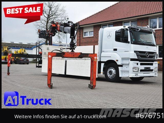 Mercedes-Benz Axor 2543, Atlas 170.2 Kran, Lift-Lenkachse, 2014 ...
