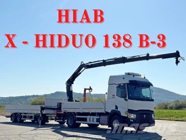 Renault C 440* HIAB X-HIDUO 138 B-3 + FUNK + Anhänger, 2017, Poland ...