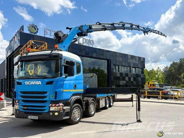 Scania R440 8x4 Palfinger PK50002 FLY JIB Crane Winch, 2010, Poland ...