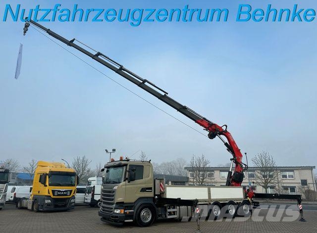 Scania R450 L 8x4 Fassi F 660 RA 2.28 HE/ Winde/ Funk, 2016, Tyskland ...