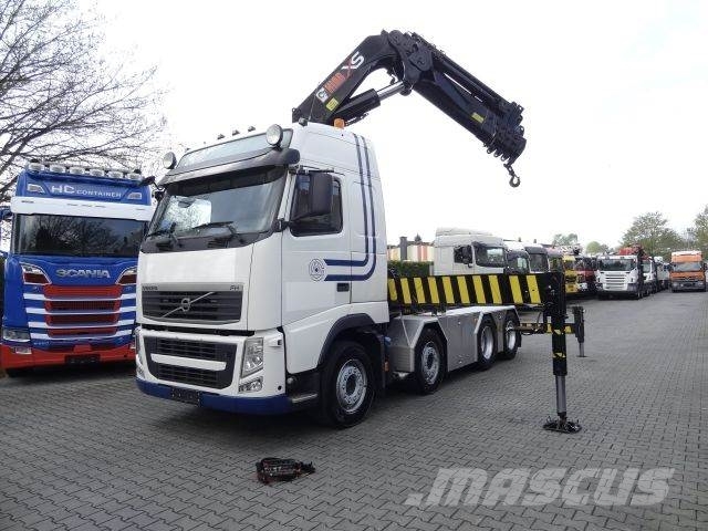 沃尔沃 FH 500 8X4 Kran Hiab 800 EP-5 HiPro, 2013, 德国 - 起重车 - Mascus 美国