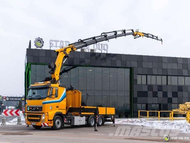 Volvo FH500 6x4 Palfinger PK42002 SH Crane Fly Jib, 2013, Poland - Used ...