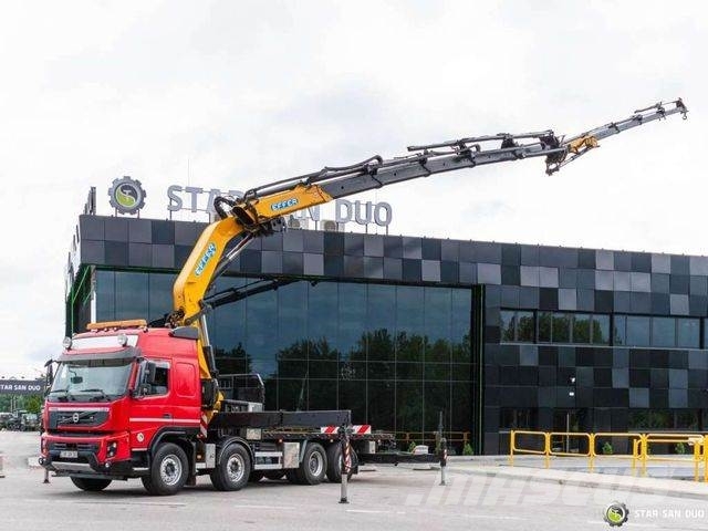 Volvo FMX 500 8x2 Effer 585 Fly Jib Winch Crane Kran, 2011, Polen ...