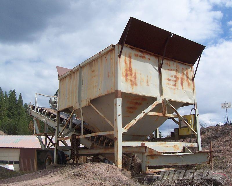 Spokane Machinery (SPOMAC) Load out Bunker/Surge Bin - 40 , Seely Lake ...