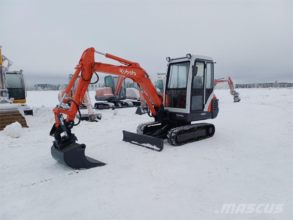 Kubota Kx91-2 kallistuvalla liittimellä, 1999, Nivala, Finland ...