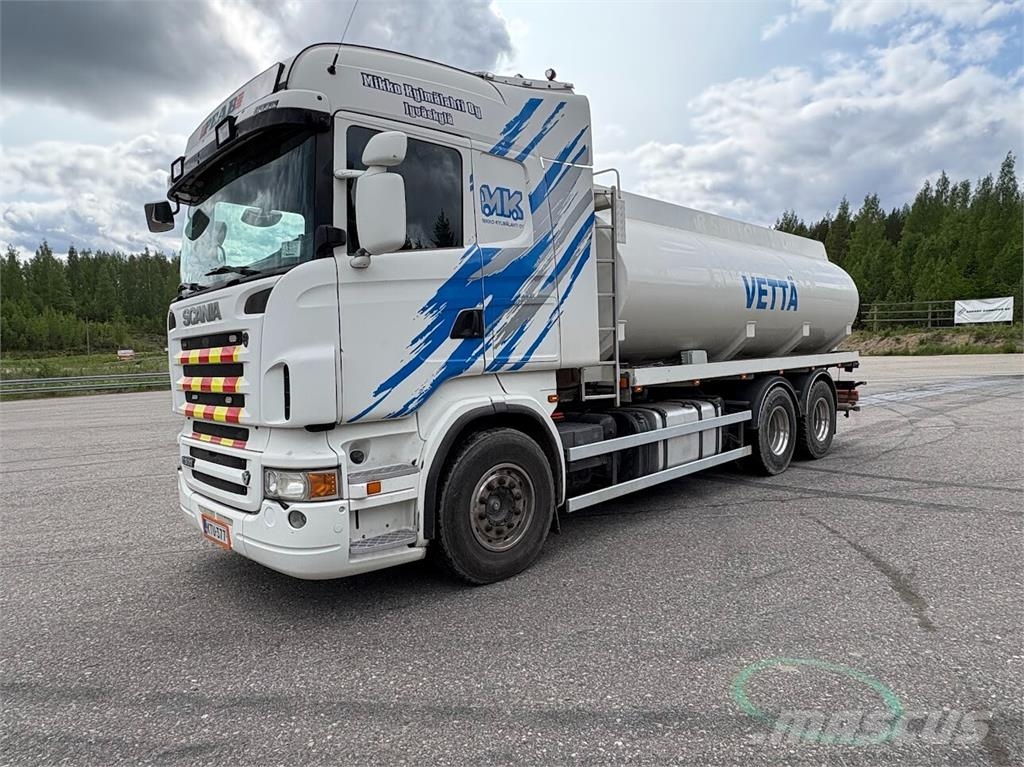Scania R500 V8 6x2 480000km, Vesisäiliö 19m3, leviävä kas, 2008, Lahti, Finland - Used other ...