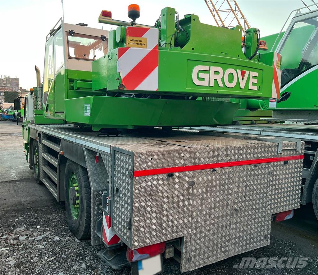 Grove GMK 2035 Mobile Crane, 2017, United Kingdom - Used all terrain ...