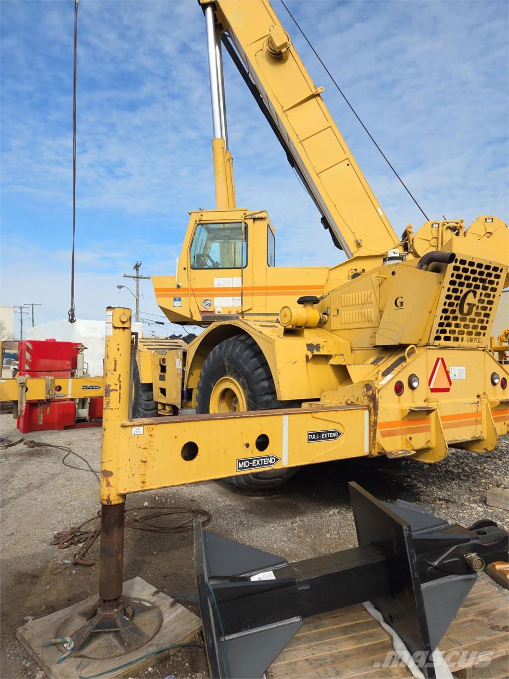 Grove RT750 Mobile Crane, 2000, Ham Lake, Minnesota, United Kingdom ...