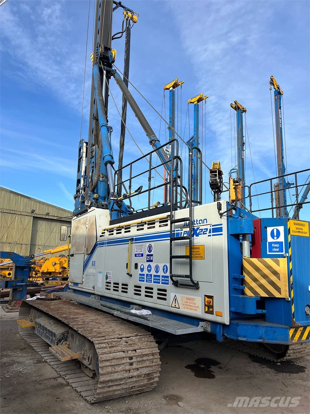 Junttan PMx22 Hammer Piling Rig, 2014, United Kingdom - Used piling ...