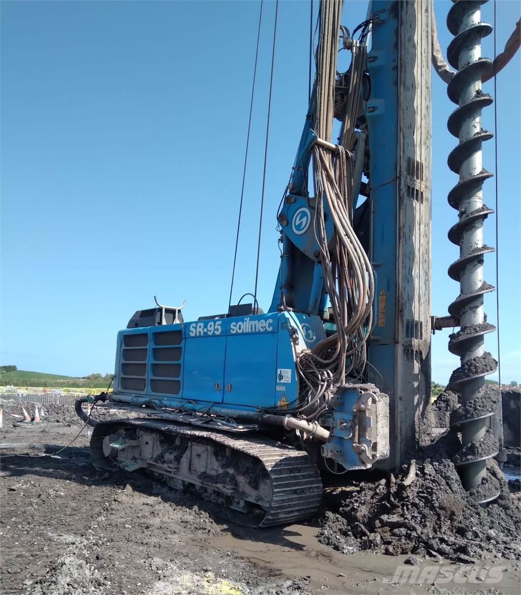 Soilmec SR-95 Rotary/CFA Piling Rig, 2017, United Kingdom - Used piling ...
