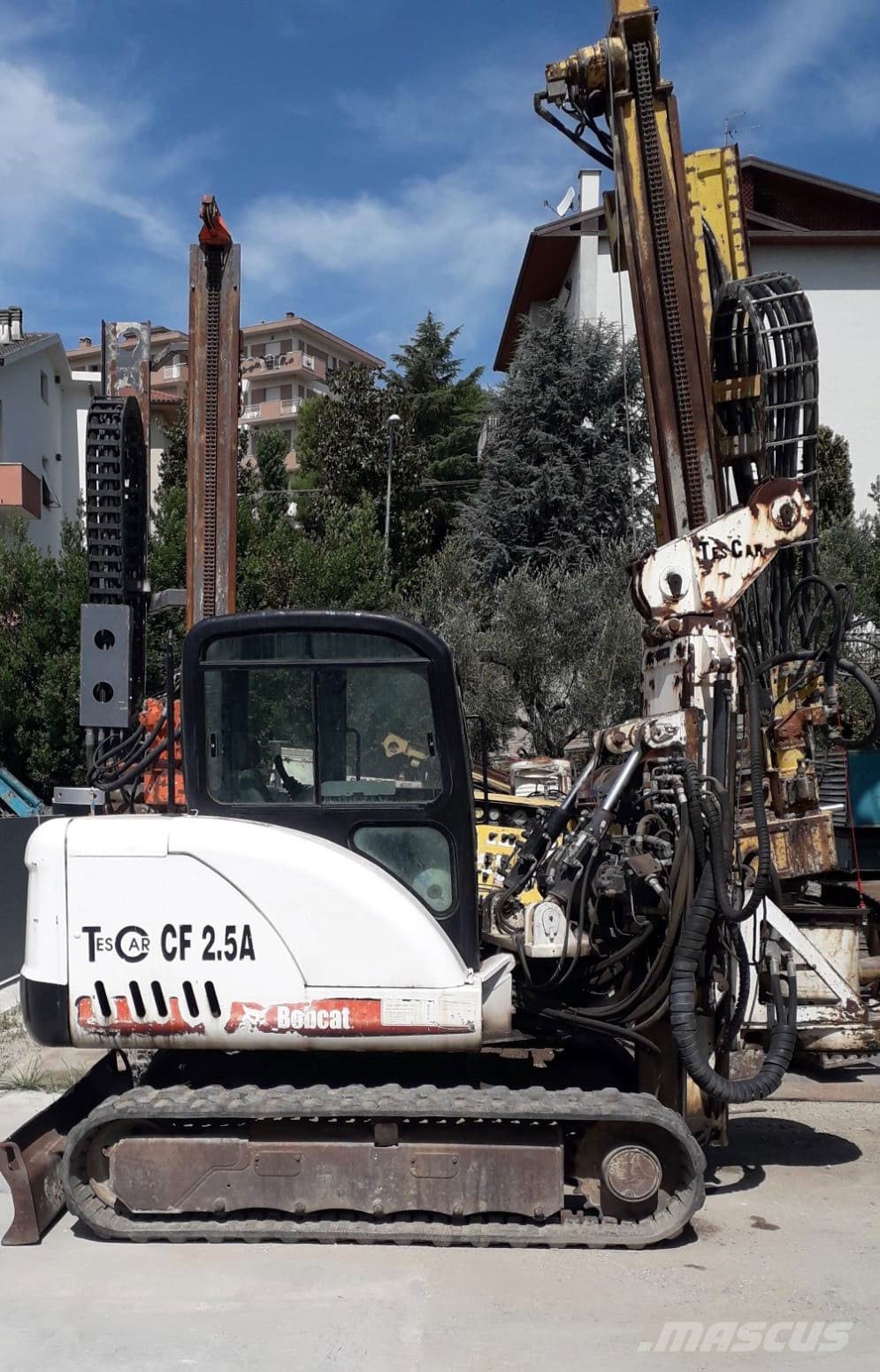 Tescar CF2.5A Rotary Piling Rig, 2005, United Kingdom - Used pile rigs ...