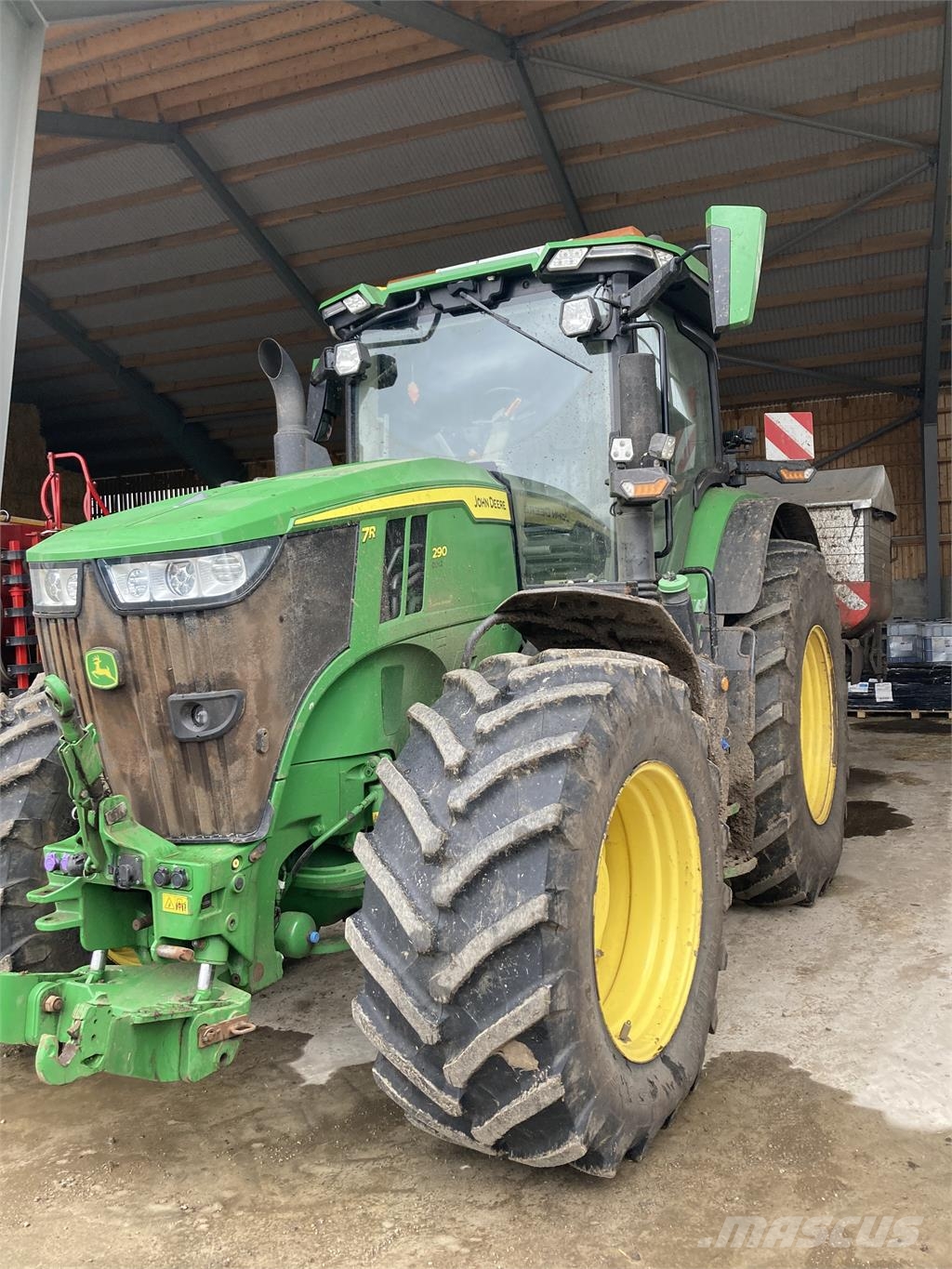 John Deere 7R 290 C-PRO TRAKTOR 50 KM/H, 2021, Åsarp, Ruotsi - Käytetyt ...