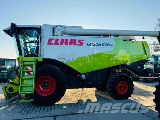 Claas LEXION 570 C, 2008, Cekcyn, Poland - Used combine harvesters - Mascus
