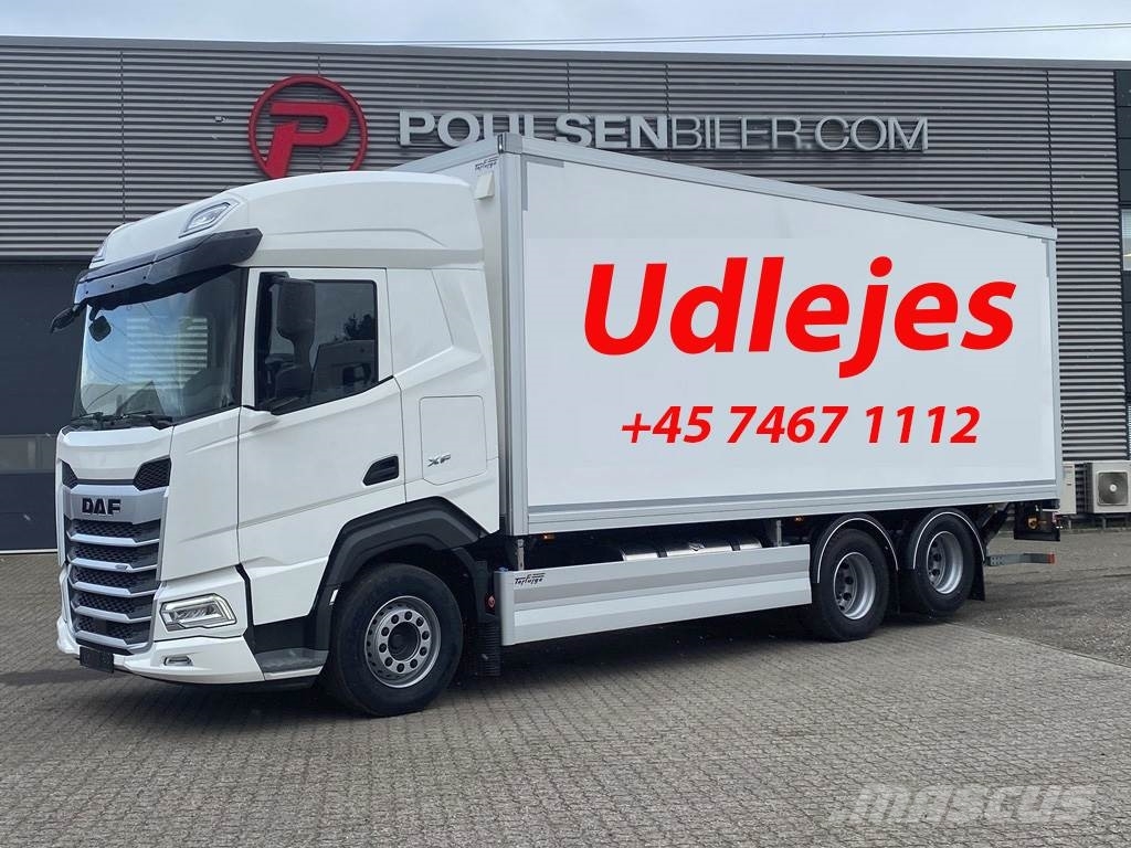 Daf Forvogn udlejes, 2023, Denmark - Used box body trucks - Mascus New ...