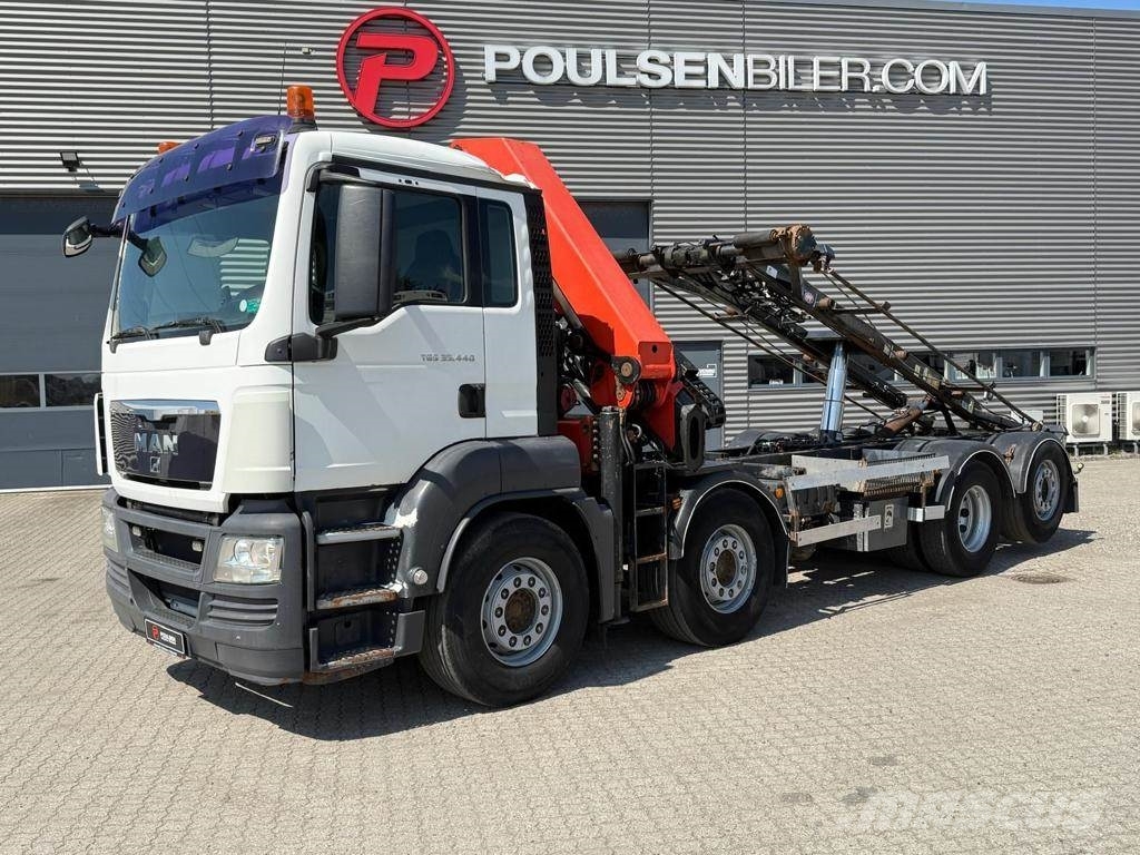 Man TGS 35.440, 2009, Denmark - Used demountable trucks - Mascus USA
