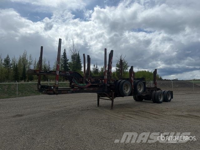 Purchase Arctic 40 ft T/A B-Train Lead Log Trailer logging trailers ...