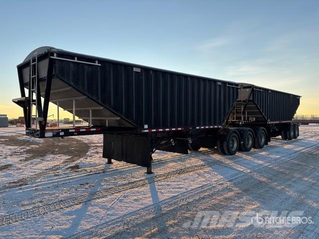Buy used Doepker Super B-Train Lead Belly Grain Trailer grain and ...