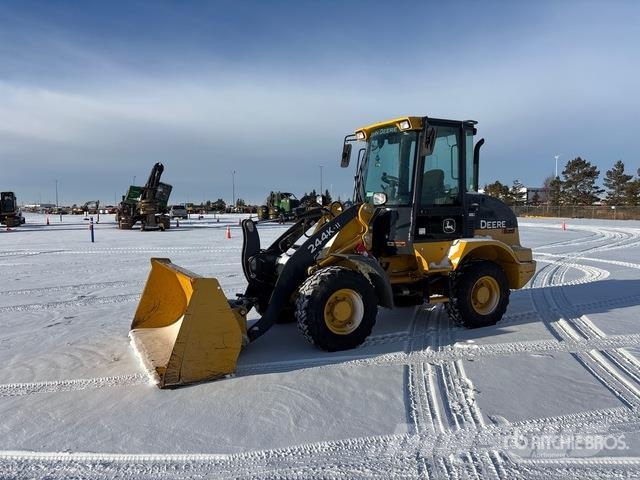 Käytettyjen John Deere 244K-II pyöräkuormaajat -kohteiden huutokaupat ...