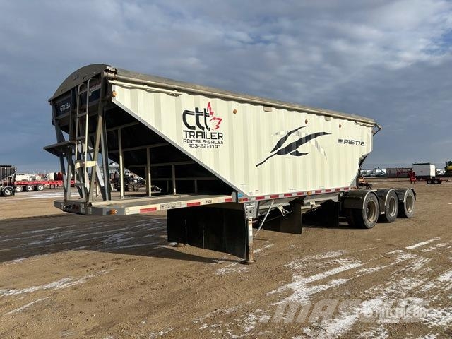 Buy used Lode King 28 ft Super B-Train Lead Belly Grain Trailer (Inop ...