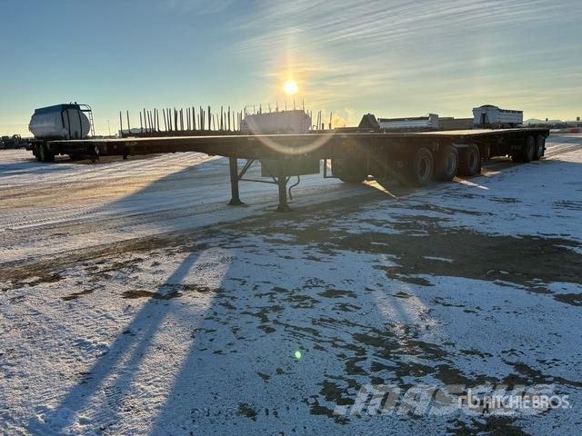 Buy used Lode King 32 ft Super B-Train Lead Flatbed Trailer flatbed ...