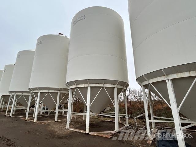 Auctions of used Meridian Smooth Wall Hopper +/- 3000 bu Grain Bin ...