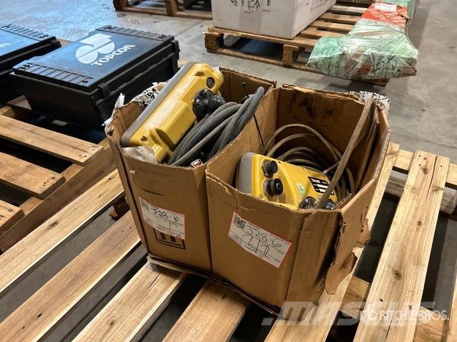 Buy used Topcon of (2) Topcon 3D X53i Excavator systems instruments ...