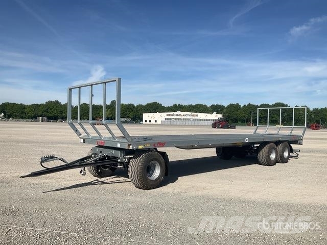 Buy used Fliegl DPW 180B T/A Bale Wagon (Unused) bale trailers on ...