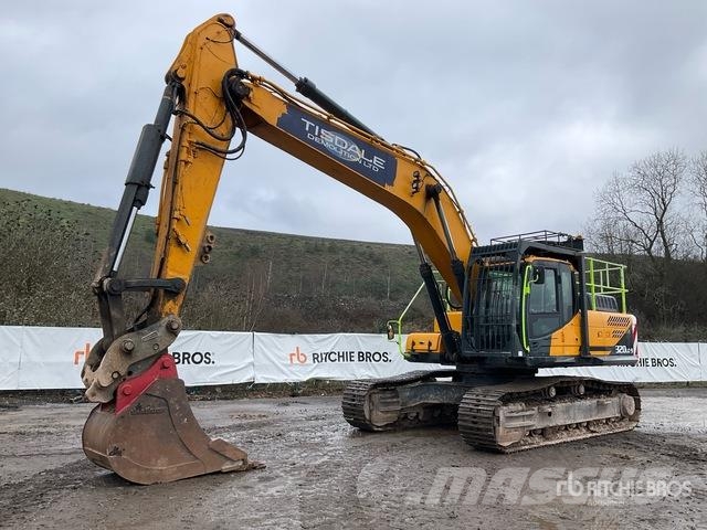 Purchase Hyundai R320LC-9 crawler excavators, Bid & Buy on Auction - Mascus