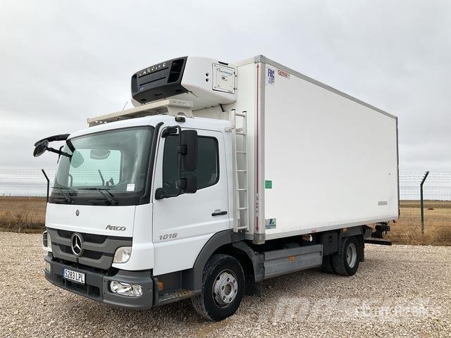 Käytettyjen Mercedes-Benz Atego 1018 4x2 Refrigerated Truck kylmä ...