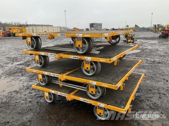 Purchase Stel Split Trolley Qty of (4) Link Rail Trolley other trailers ...