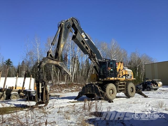 Purchase Cat M325DMH Log Loader knuckleboom loaders, Bid & Buy on ...