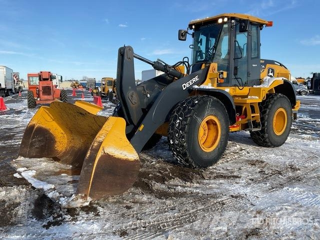 Buy used John Deere 524P wheel loaders on auction - Mascus UK