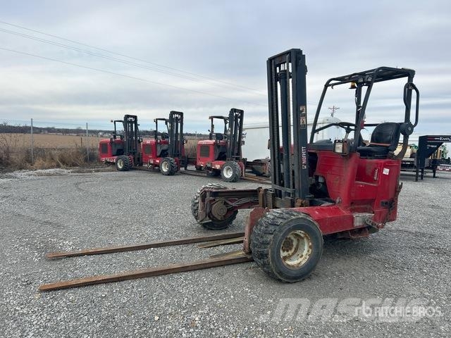 Purchase Moffet M80 truck mounted forklifts, Bid & Buy on Auction - Mascus