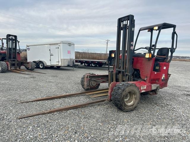 Purchase Moffett M55 truck mounted forklifts, Bid & Buy on Auction - Mascus