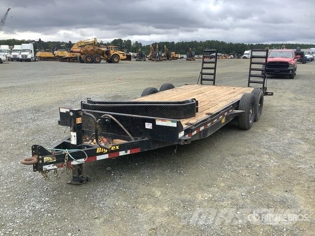 Buy used Big Tex 7000 lb 20 ft T/A Equipment Trailer low loaders on ...