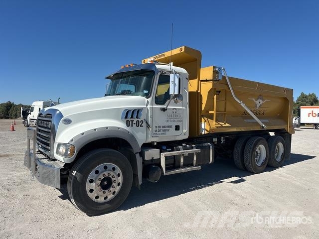 Purchase Mack GU713 dump Trucks, Bid & Buy on Auction - Mascus