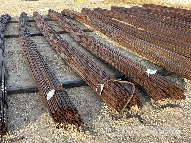 Buy used Quantity of (3) Bundles Of Rebar DA- 706 G60 C2 1/ hoists ...