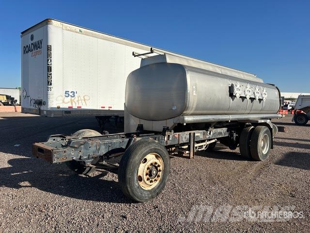 Purchase Beall 2 Axel 3,200 gal Fuel Trailer tanker trailers, Bid & Buy ...
