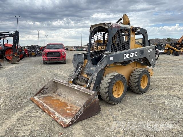 Auctions of used John Deere 326E skid steer loaders on Mascus Auctions