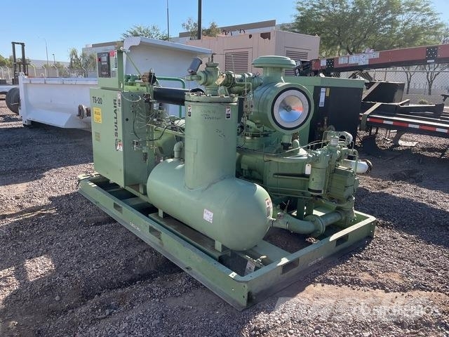 Sullair TS20V-150H Skid-Mounted Air Compressor aux enchères | Sullair ...