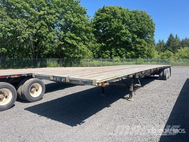 Purchase Western 45 ft T/A Flatbed Trailer flatbed/Dropside semi ...