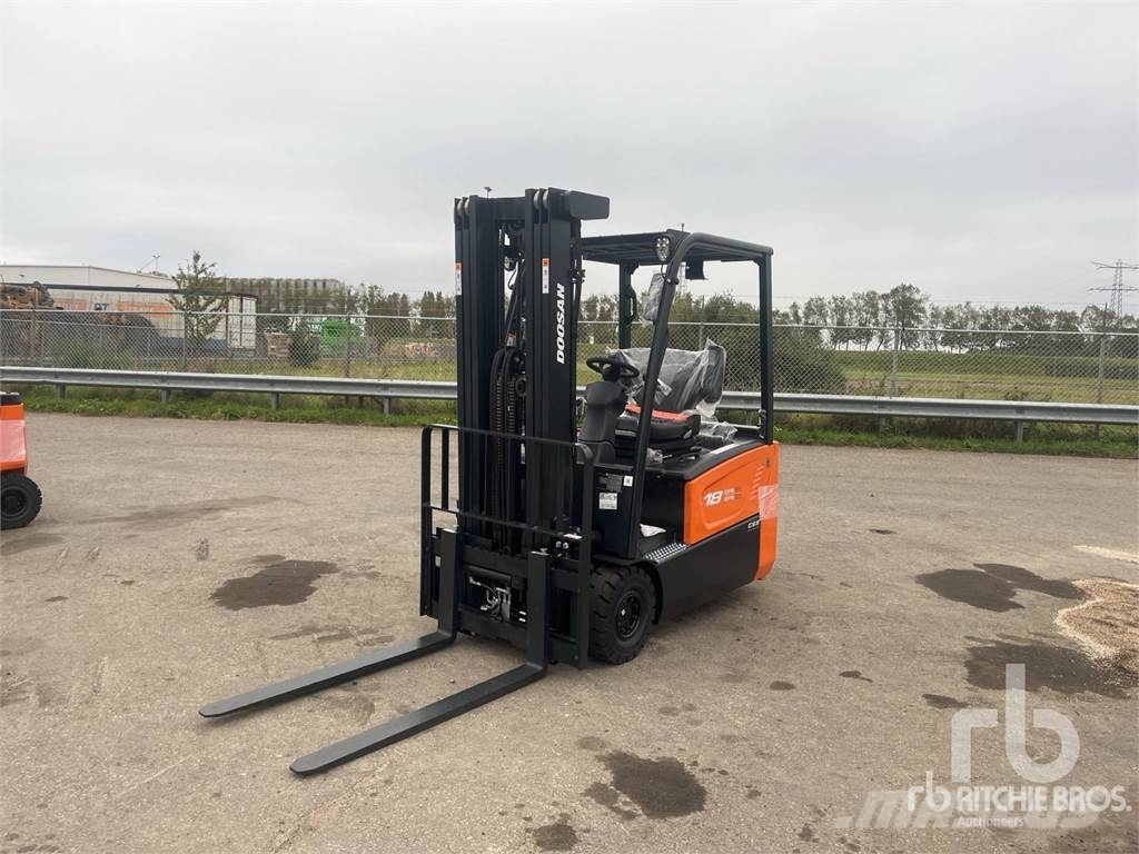 Buy used Doosan B18T-7 PLUS electric forklift trucks on auction ...