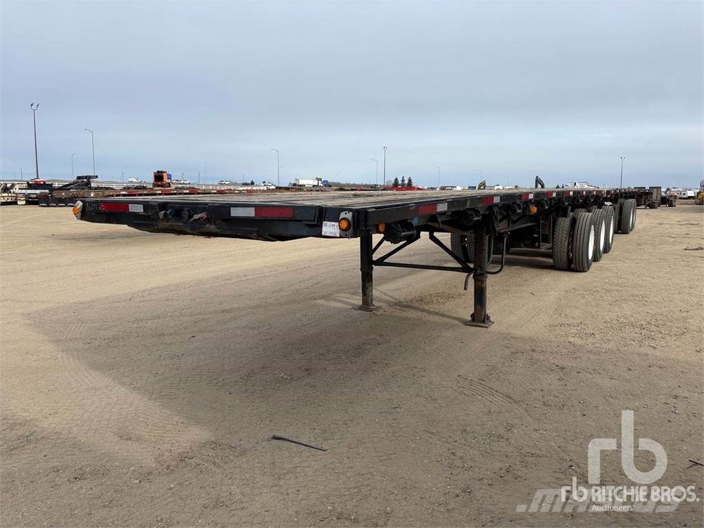 Buy used Lode King 32 ft Super B-Train Lead flatbed/Dropside semi ...