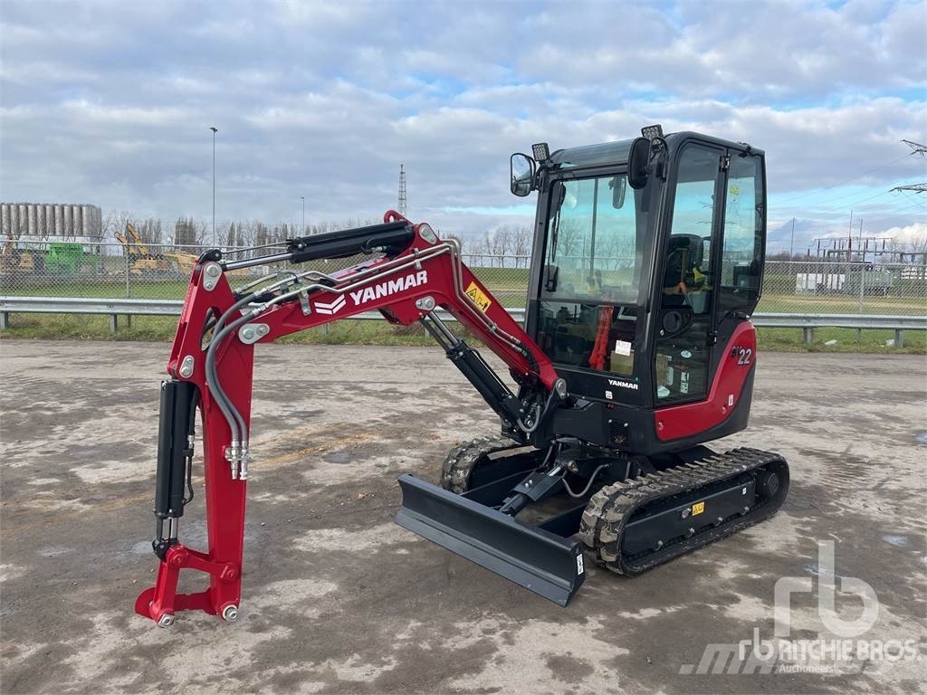 購買待拍賣的二手Yanmar SV22 小型挖土機/掘鑿機