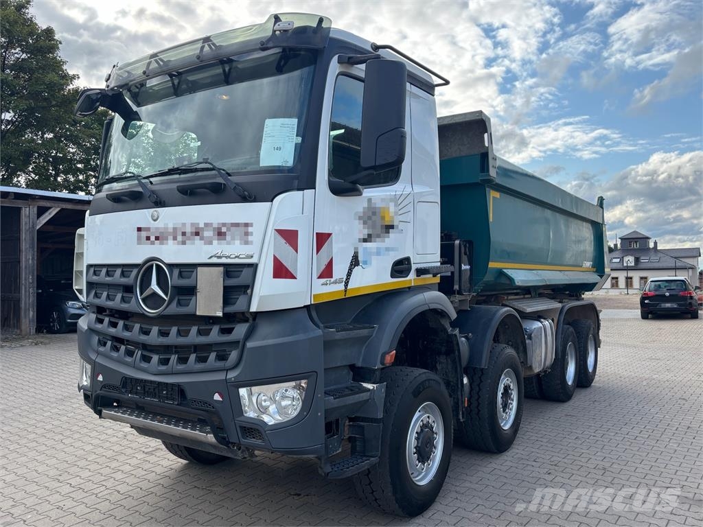Mercedes-Benz Arocs 4145AK 8x6*SchmitzMulde*Klima*Kamera*TOP, 2019 ...
