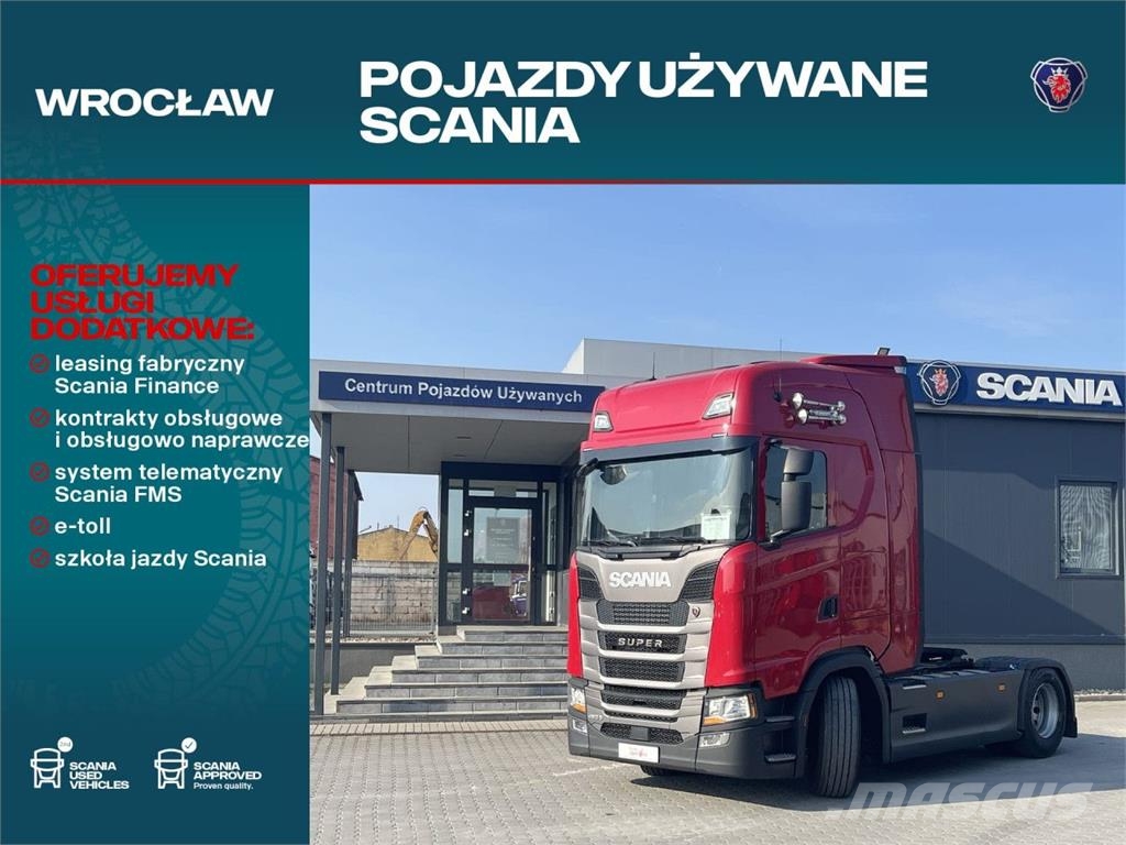 Scania S 460 A4x2NA Rok gwarancji na układ napędowy, 2022, Wrocław ...