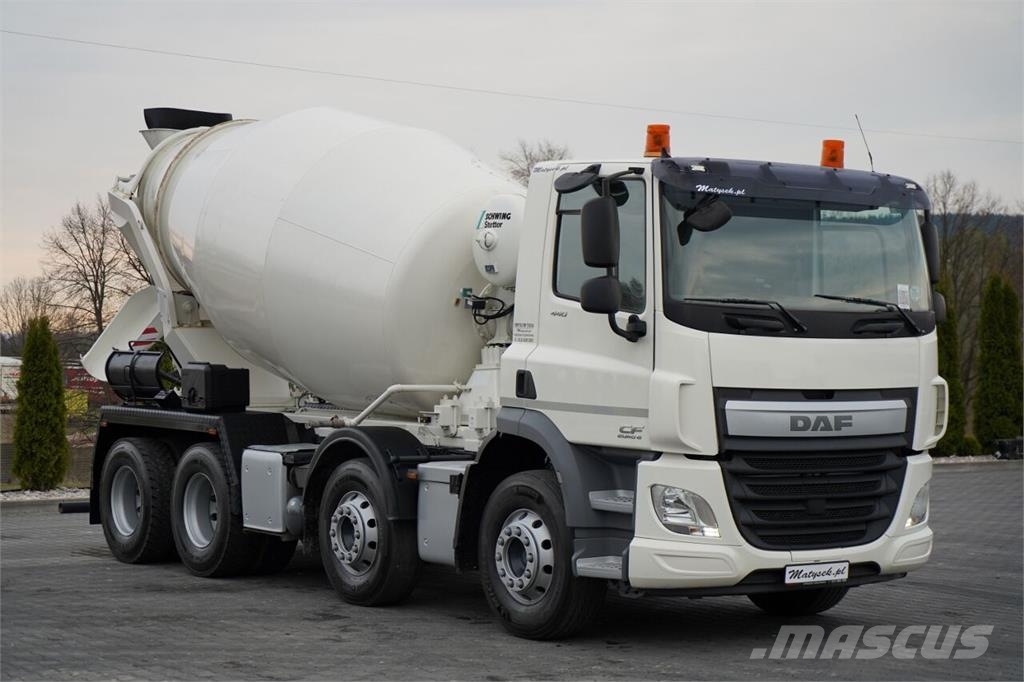 Daf CF 440 / 8x4 / BETONOMIESZARKA SCHWING STETTER / G, 2017, Budapest ...