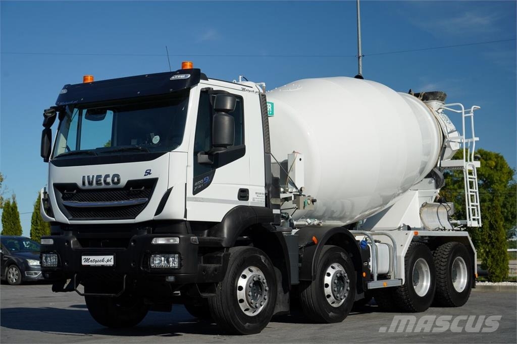 Iveco 400 SL X-WAY STRALIS / 8X4 / BETONOMIESZARKA / IM, 2018, Budapest, Hungary - Used concrete ...